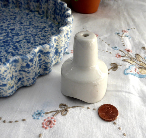 Pie Vent English Stoneware Pie Funnel 1900-1910 Edwardian Kitchen Gadg ...