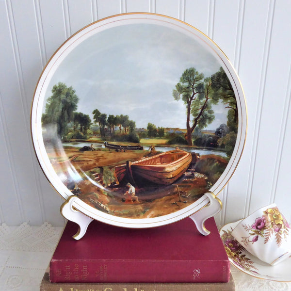 Decorative Plate Plate Constable Boat Building Near Flatford Mill 1970 ...