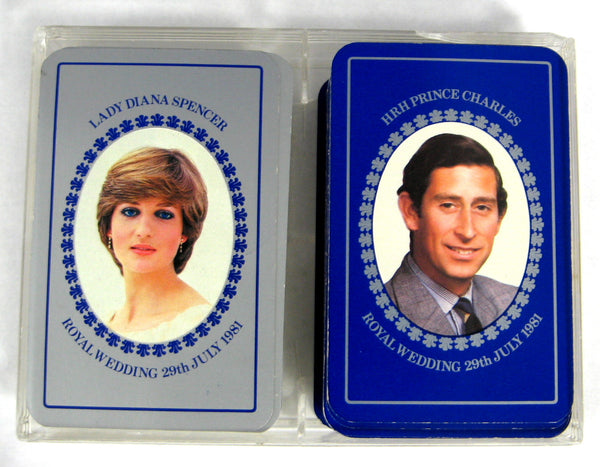 Playing Cards Prince Charles And Princess Diana Wedding 1981 Double De ...