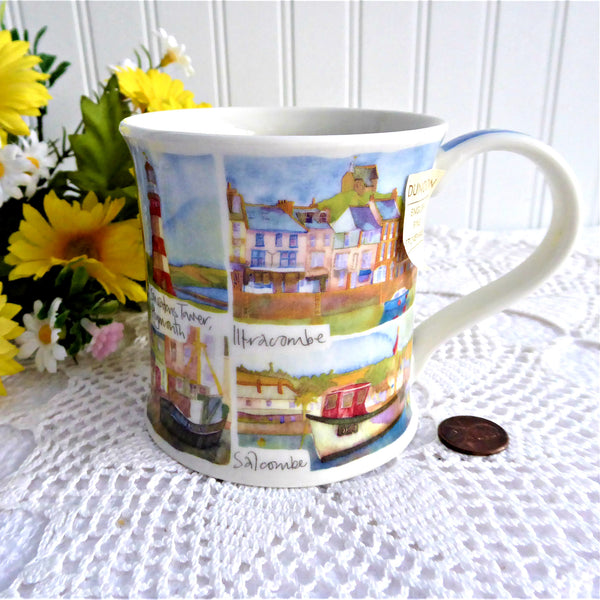 Dunoon Devon Emma Ball Mug English Coastal Villages Devon England ...