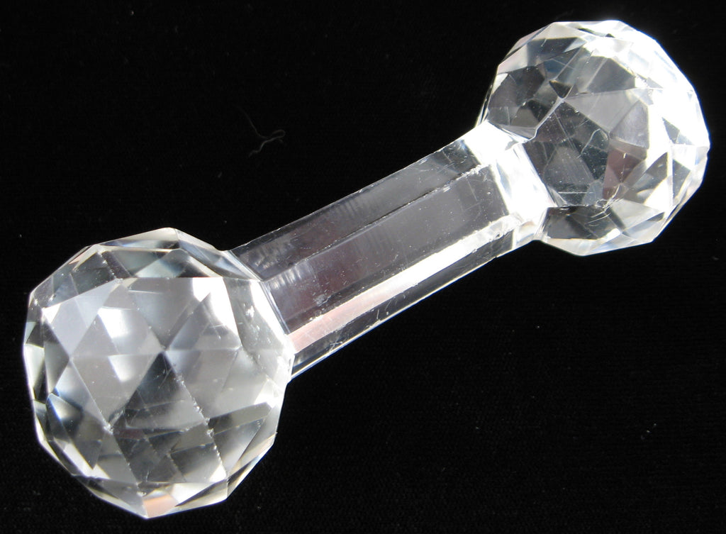 Mid Victorian Crystal Utensil Rest Victorian Faceted England 1850-1870 ...