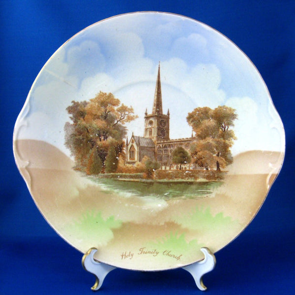 Cake Plate Shakespeare Burial Holy Trinity Church Stratford 1904-1906 ...