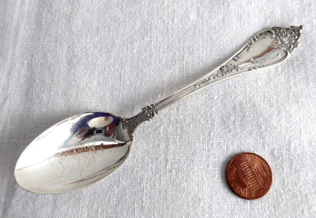 Sterling Silver Tea Watson Altair American Spoon Teaspoon Initials L B ...