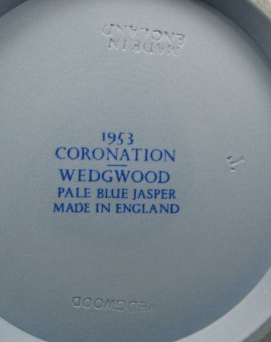 Teapot Queen Elizabeth II Coronation Wedgwood Blue Jasper 1953 Royal M – Antiques And Teacups