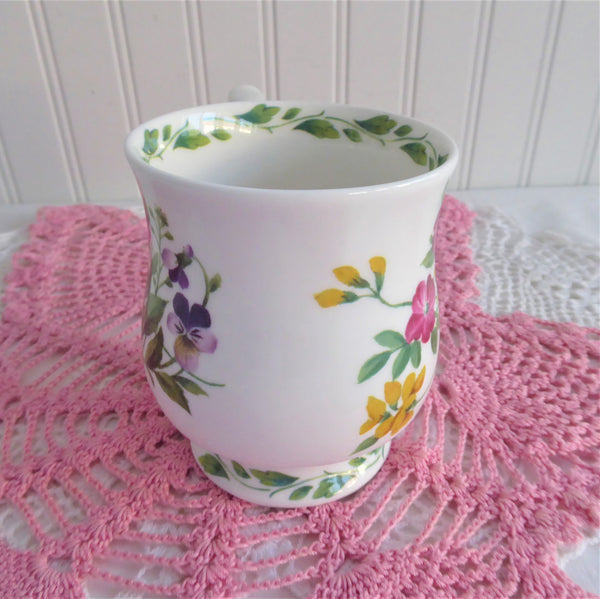 Garden Violets Mug The Garden RHS Queens Purple Pink Flowers English B ...