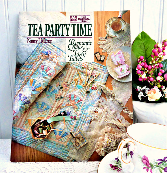 Quilting Pattern Book Tea Party Romantic Patchwork Quilting Guide 1992 ...