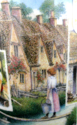 Dunoon Cottage Life Cotswold Stone Village Mug Richard Partis 2007 ...