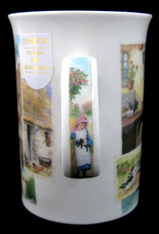 Dunoon Cottage Life Cotswold Stone Village Mug Richard Partis 2007 ...