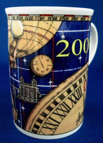 Millennium Mug Year 2000 Duchess English Bone China Celestial ...